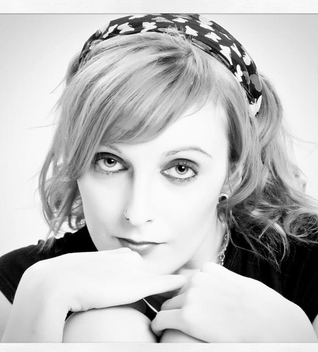 Close Up Portrait Photo by model Helen Hawk at Model Society